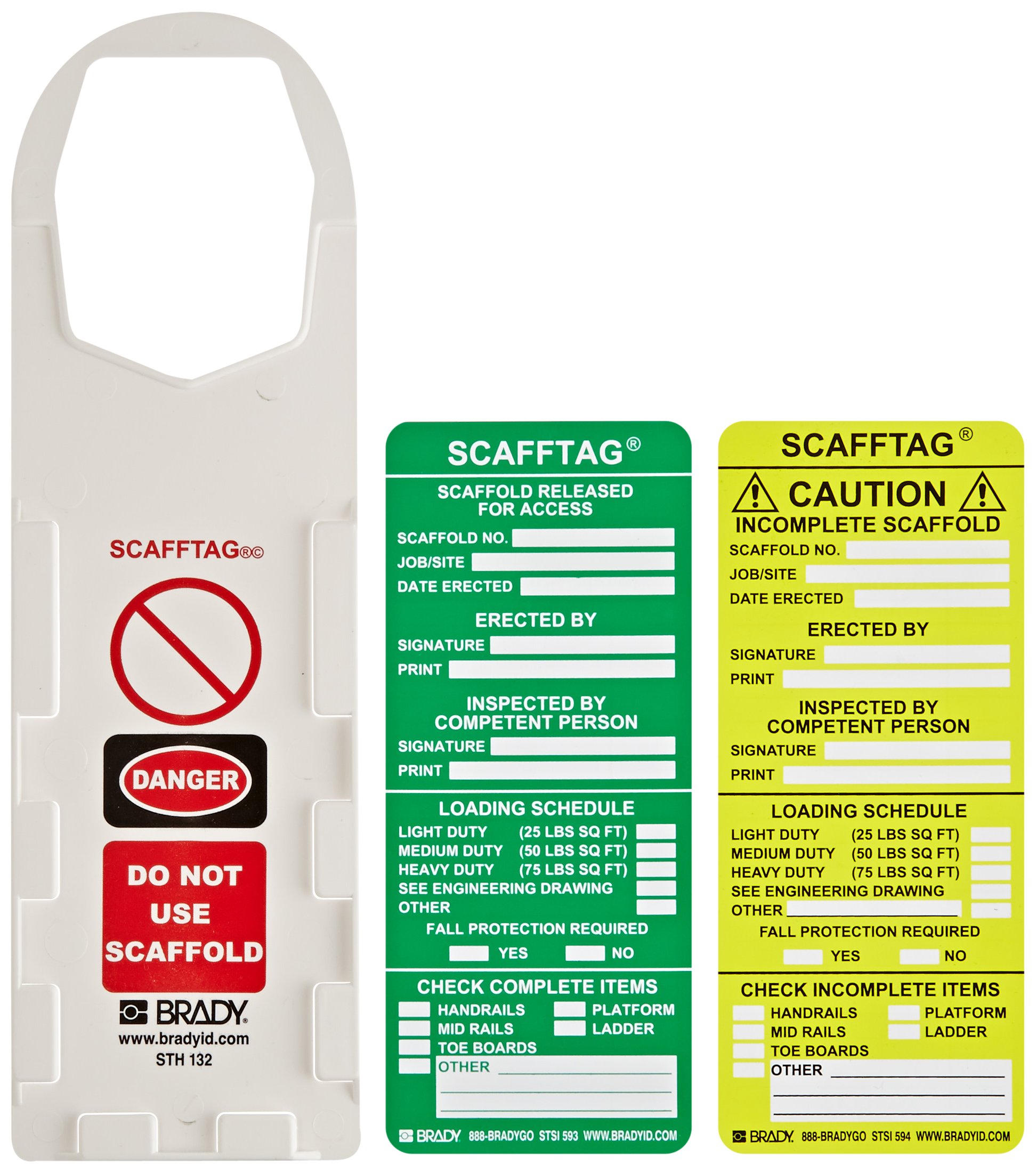 Scaffold Tags Buy Safety Scaffold Inspection Tag - Style 2 | The Lock ...